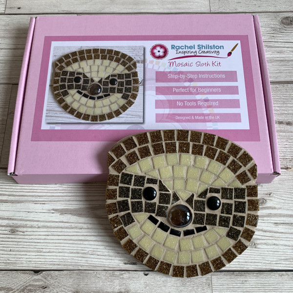 The Rachel Shilston Sloth Mosaic Kit » Rachel Shilston